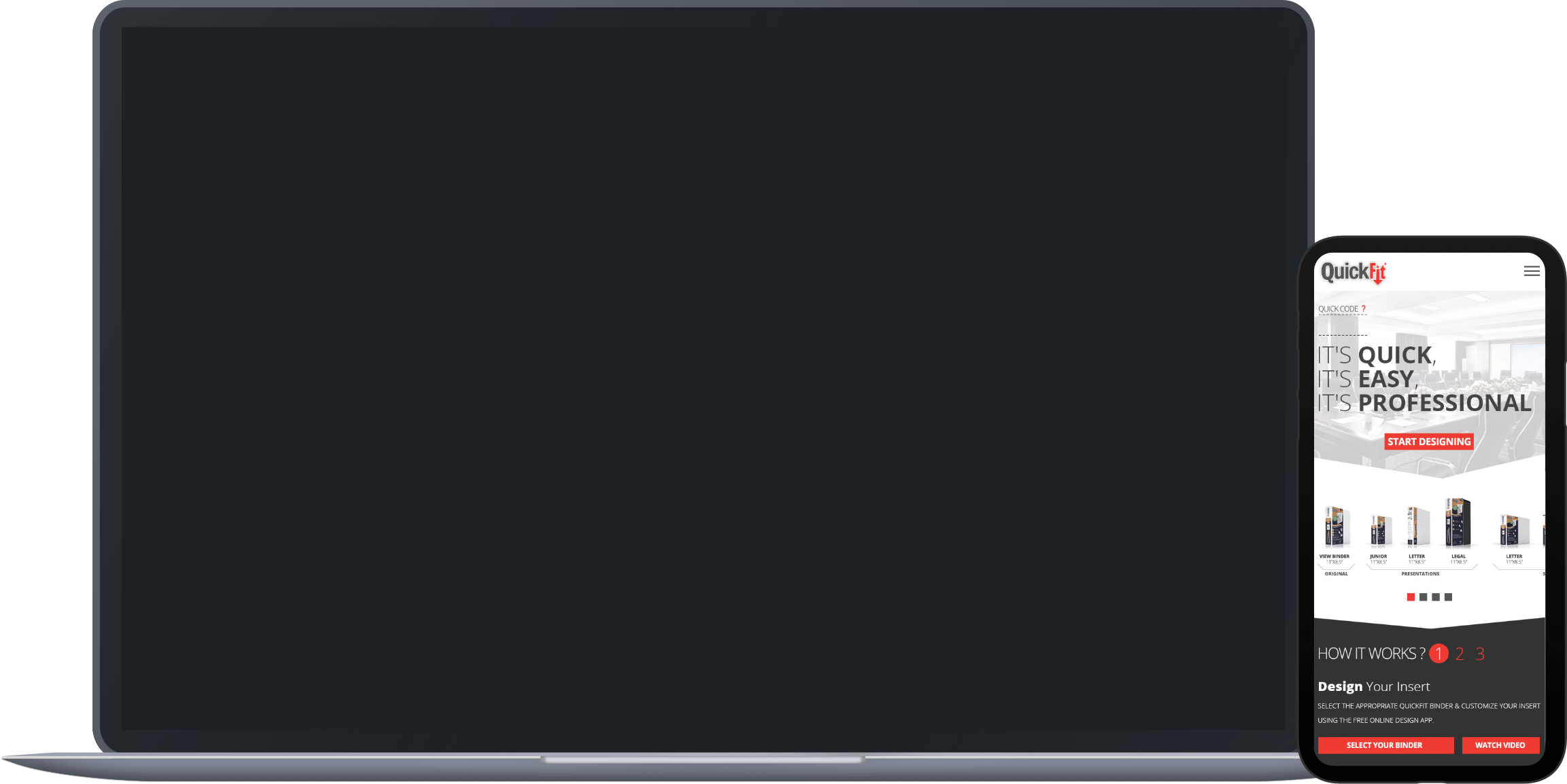 Website and Web App for a Binder Manufacturer | ITW Consulting